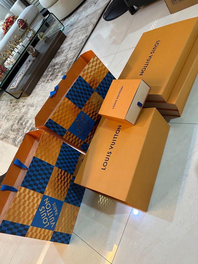 Louis Vuitton Boxes, Luxury, Bags & Wallets on Carousell