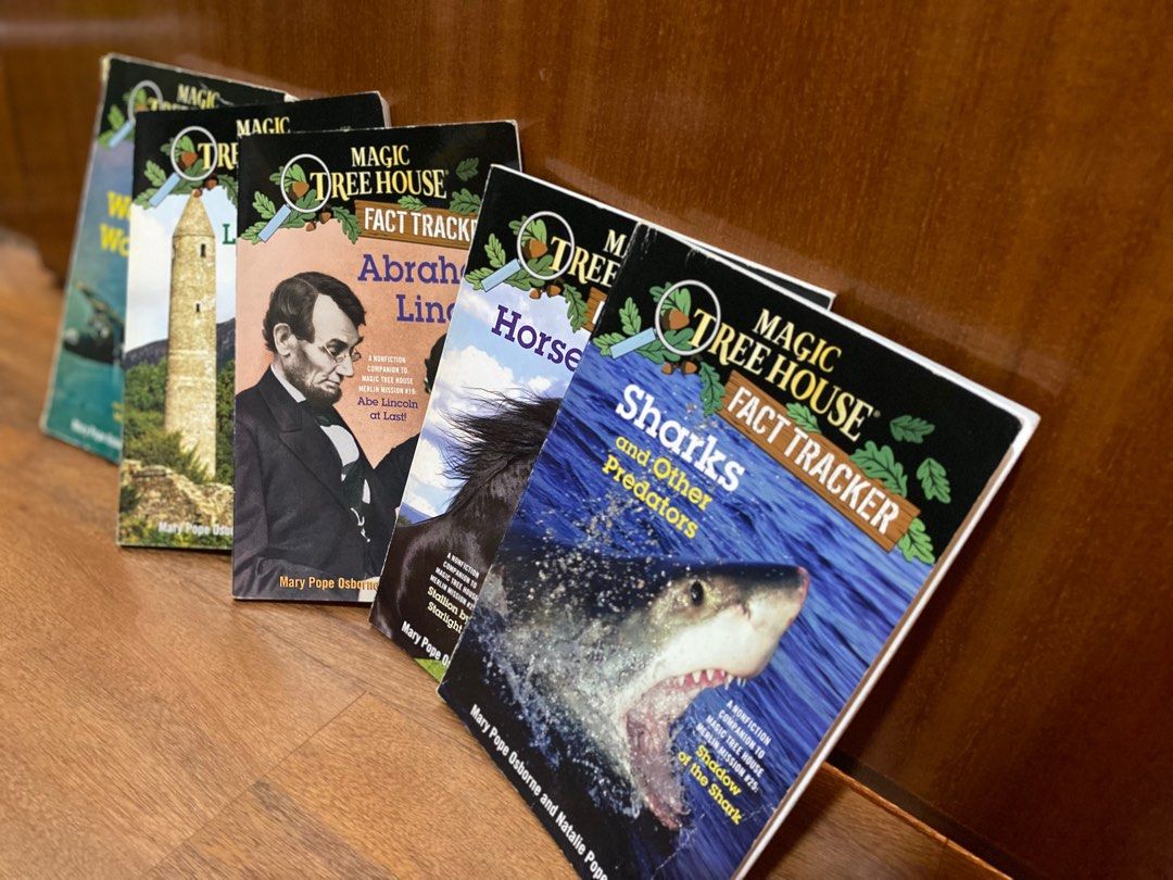 Magic tree house fact tracker books, Hobbies & Toys, Books & Magazines ...