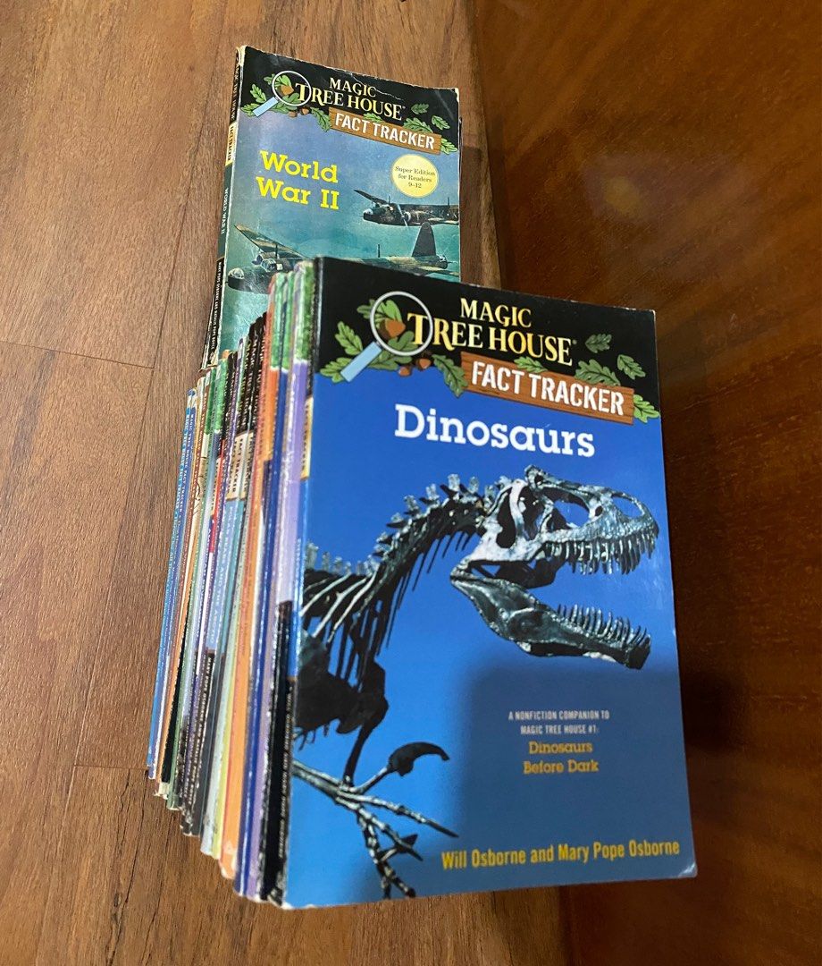 Magic tree house fact tracker books, Hobbies & Toys, Books & Magazines ...