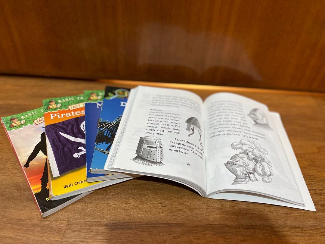Magic tree house fact tracker books, Hobbies & Toys, Books & Magazines ...
