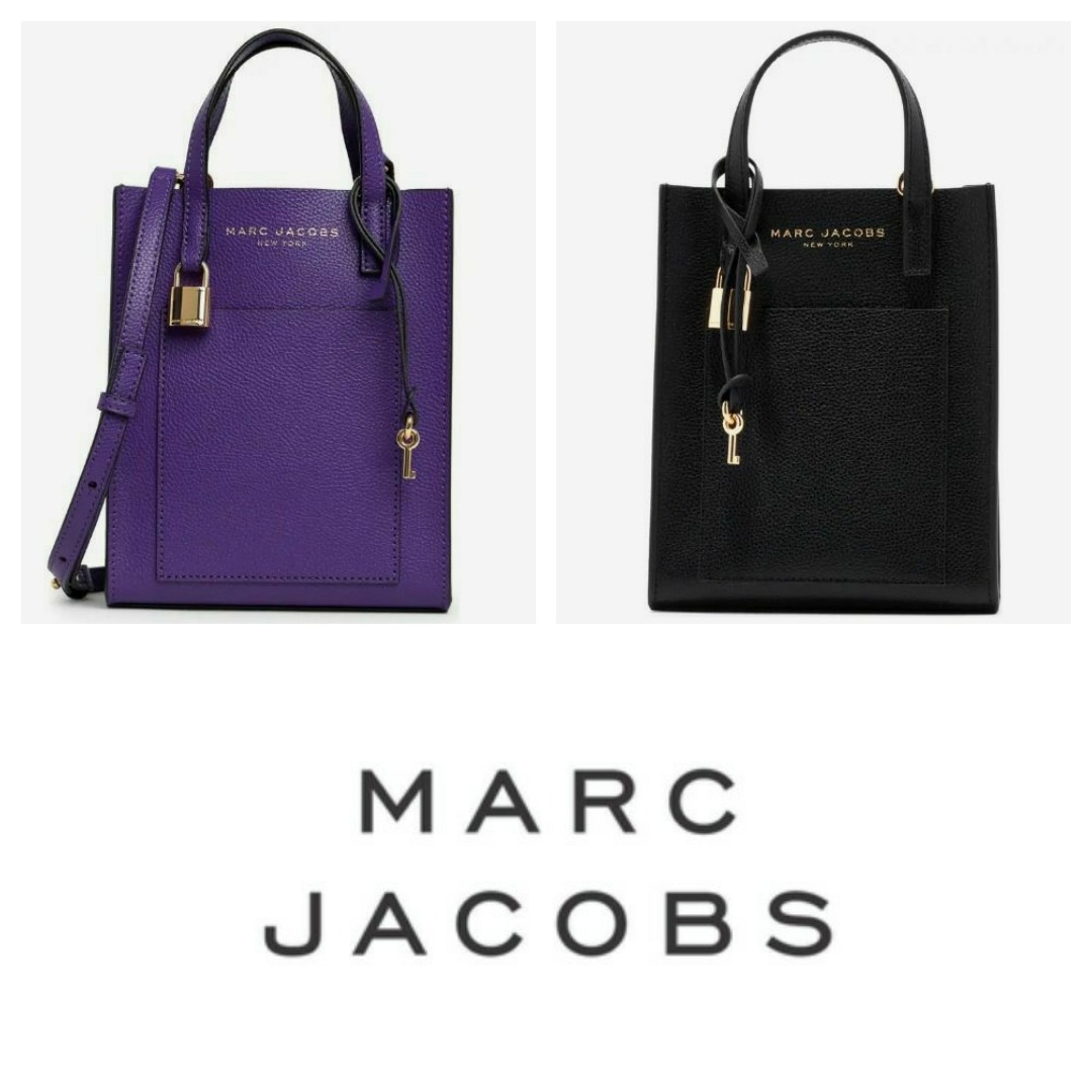 MARC JACOBS The Micro Grind Tote, Luxury, Bags & Wallets on Carousell