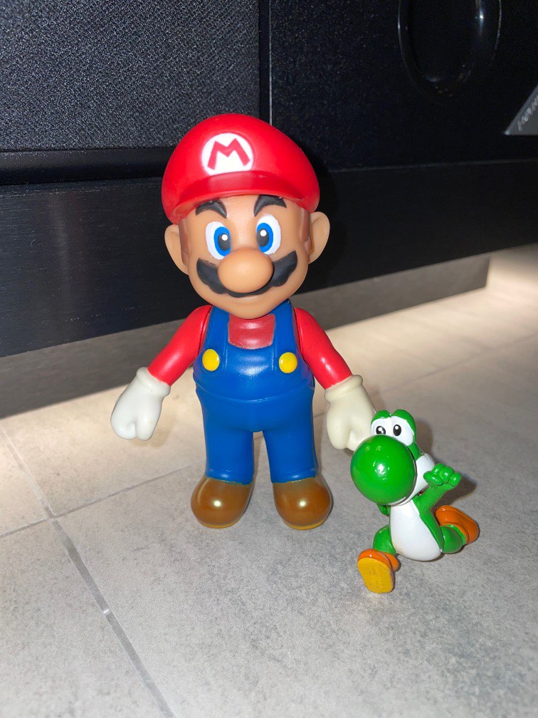 Mario & yoshi figurine, Babies & Kids, Infant Playtime on Carousell