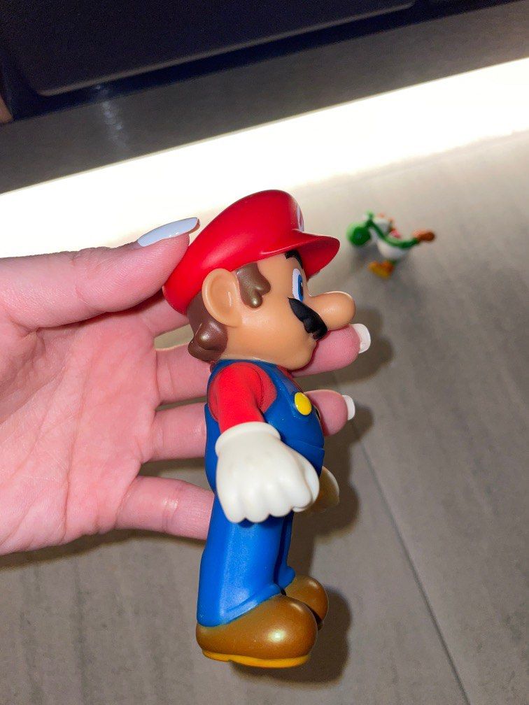 Mario & yoshi figurine, Babies & Kids, Infant Playtime on Carousell