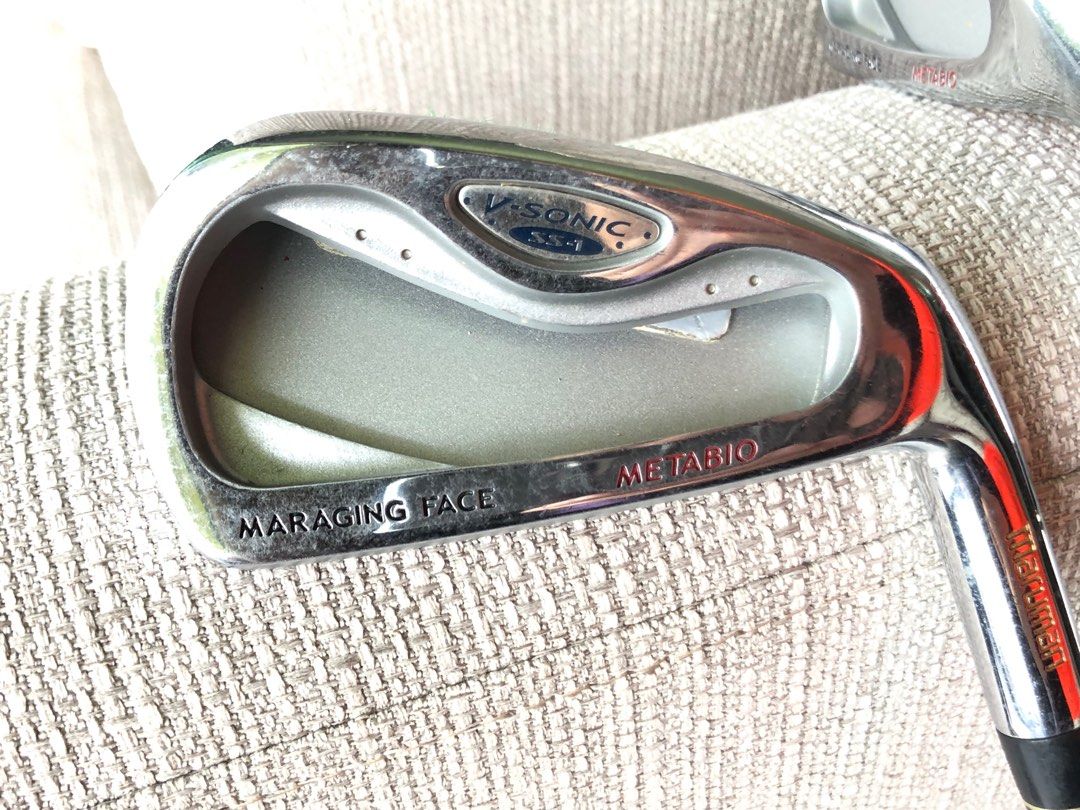 Maruman Metabio V-Sonic Irons Steel shaft 4,5,6,7,8,9,P & SW, Sports ...