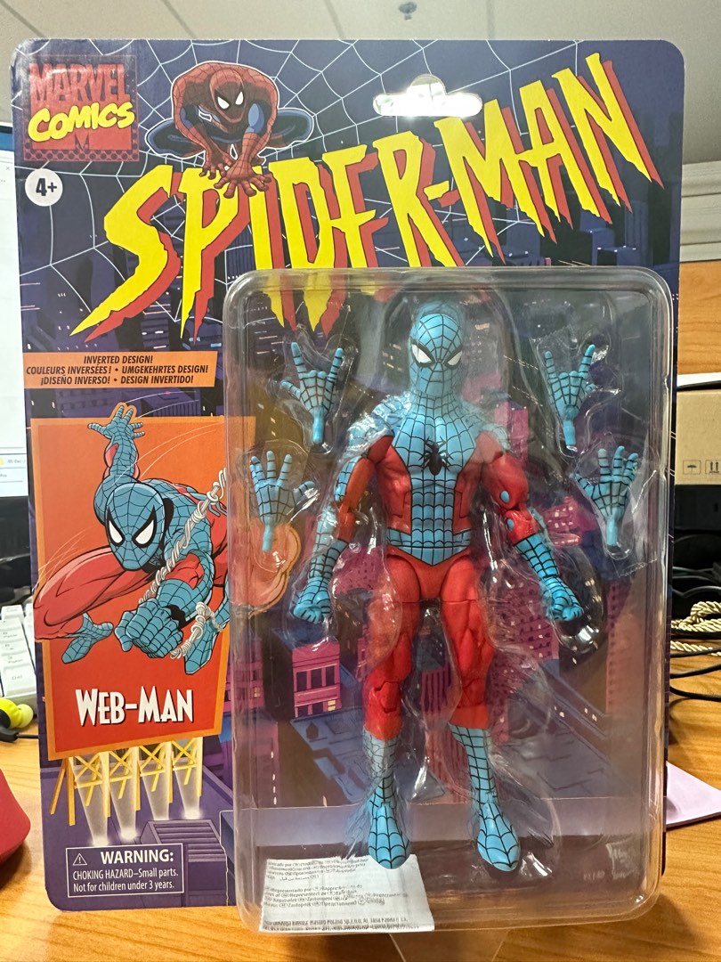 Marvel Legends: Web-Man, Hobbies & Toys, Toys & Games on Carousell