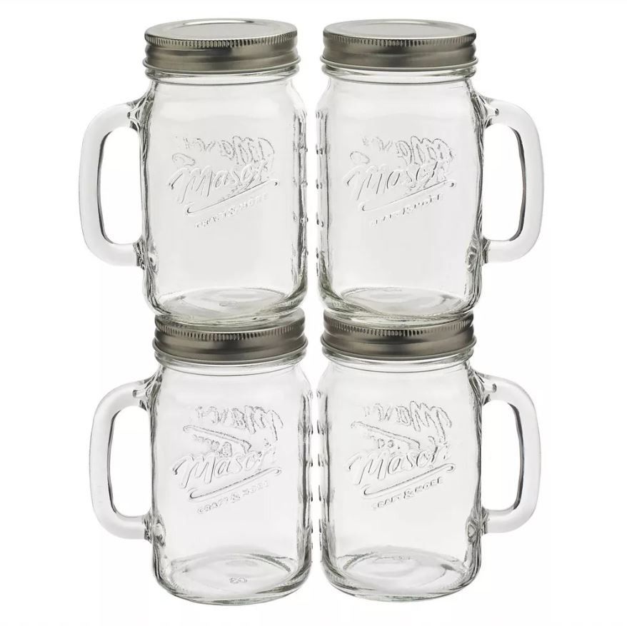 Mason Craft & More 5-Piece Drink Dispenser Set, Furniture & Home Living ...