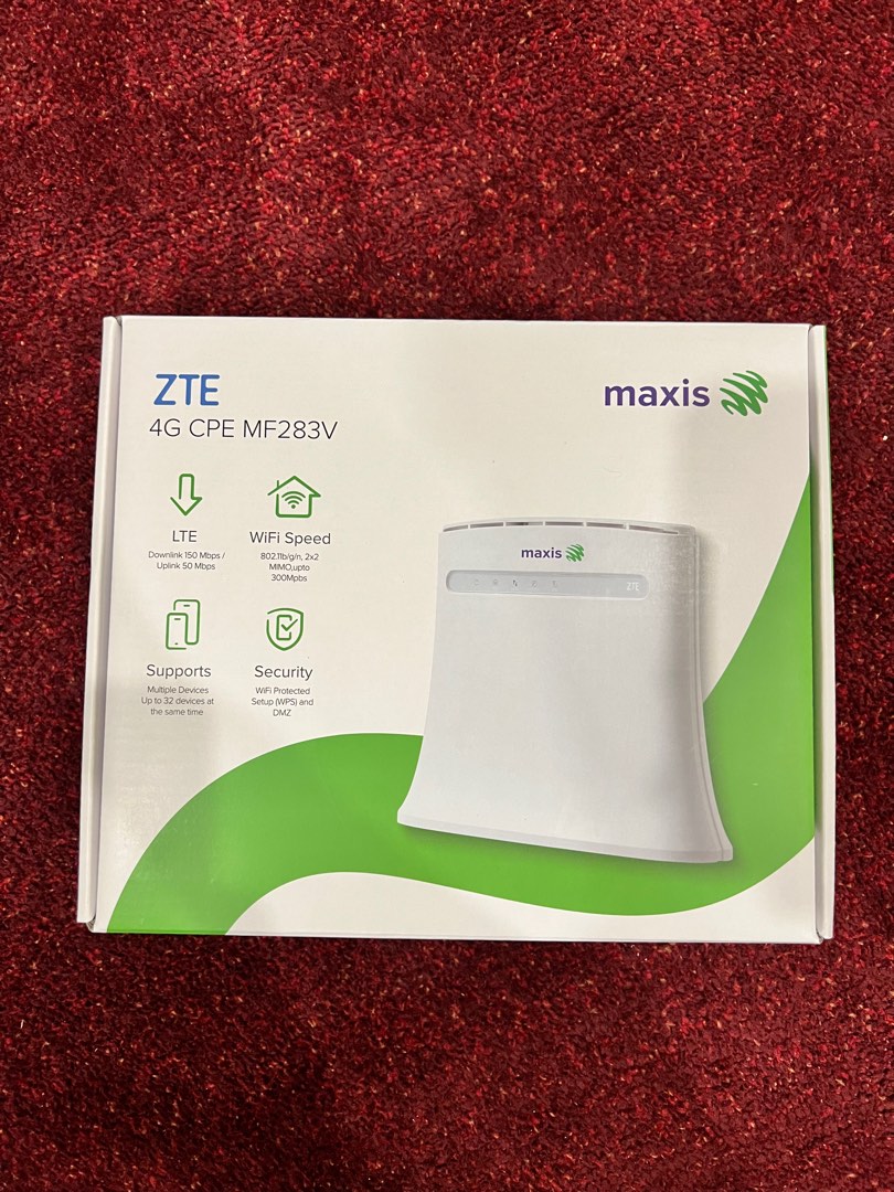 Maxis ZTE 4G Router, Mobile Phones & Gadgets, Other Gadgets on Carousell