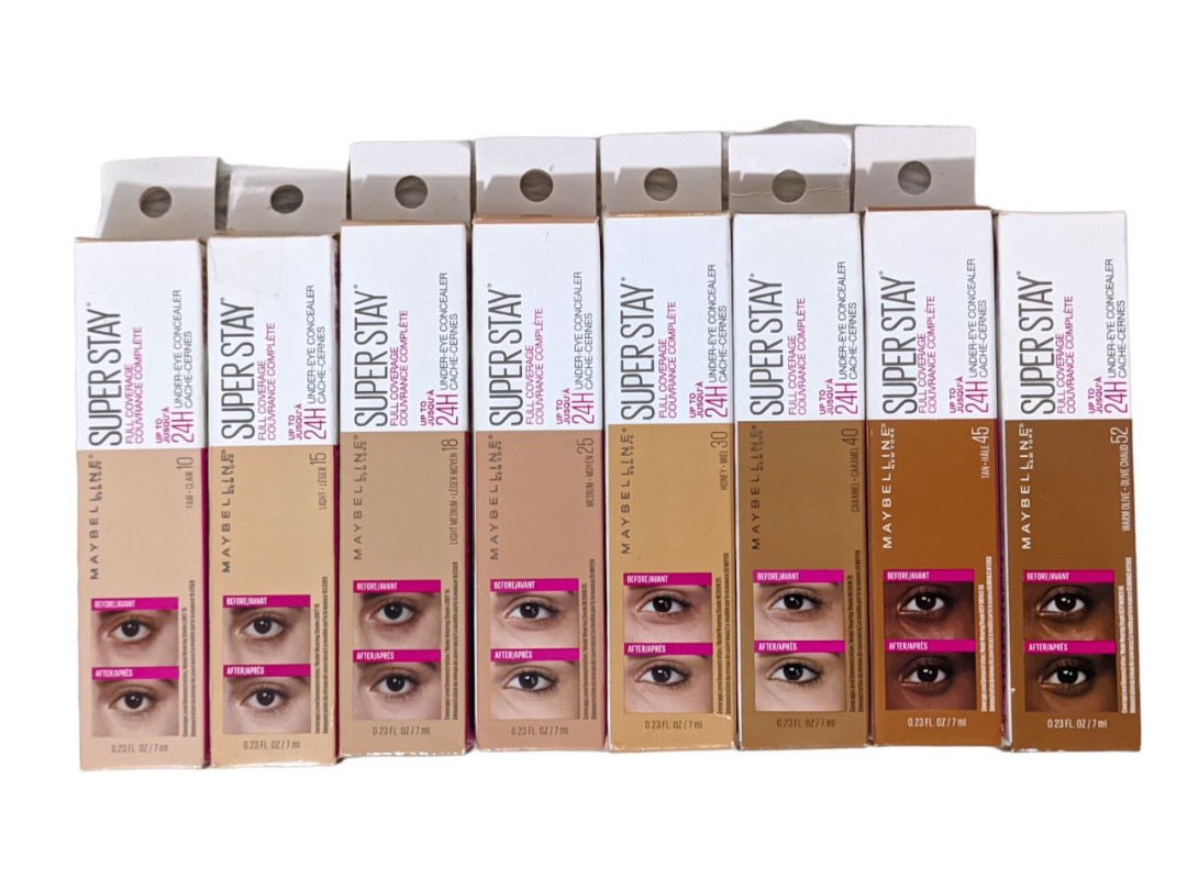 Maybelline Super Stay Full Coverage, Long Lasting Under-Eye Concealer ...