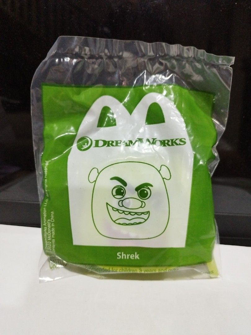 Mcd DreamWorks Shrek & Kung Fu Panda 2022, Hobbies & Toys, Toys & Games ...
