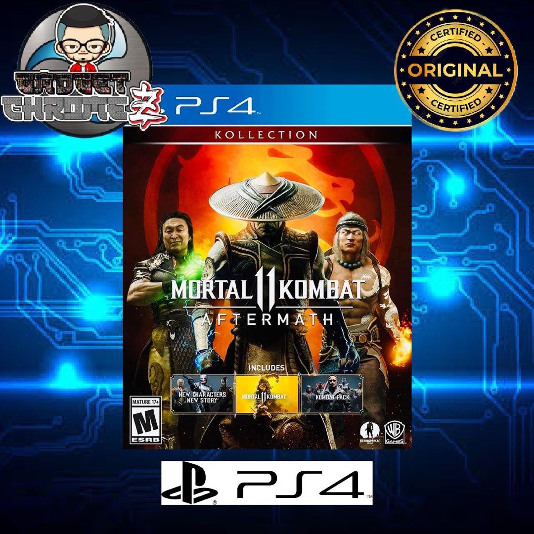 Mortal Kombat 11 Aftermath Kollection | PS4 Game | BRANDNEW, Video Gaming, Video Games ...