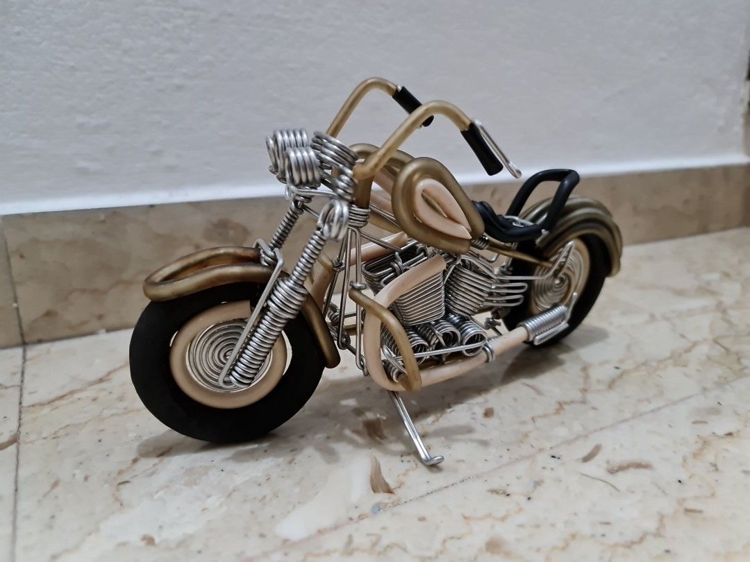 Handmade Motorcycle model artwork display, Hobbies & Toys, Stationery ...