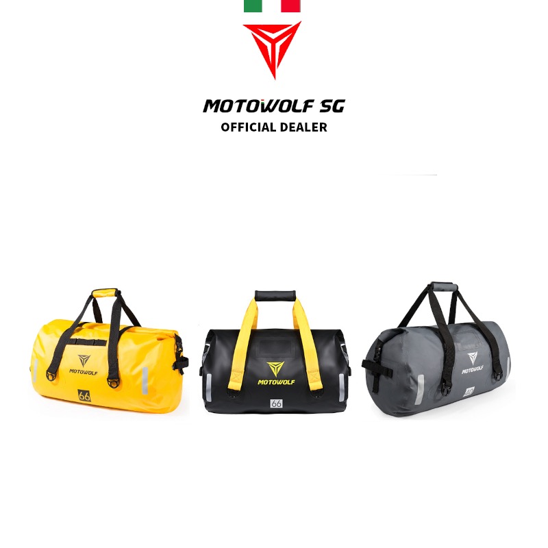 Motowolf® Waterproof Duffel Bag, Motorcycles, Motorcycle Accessories on ...