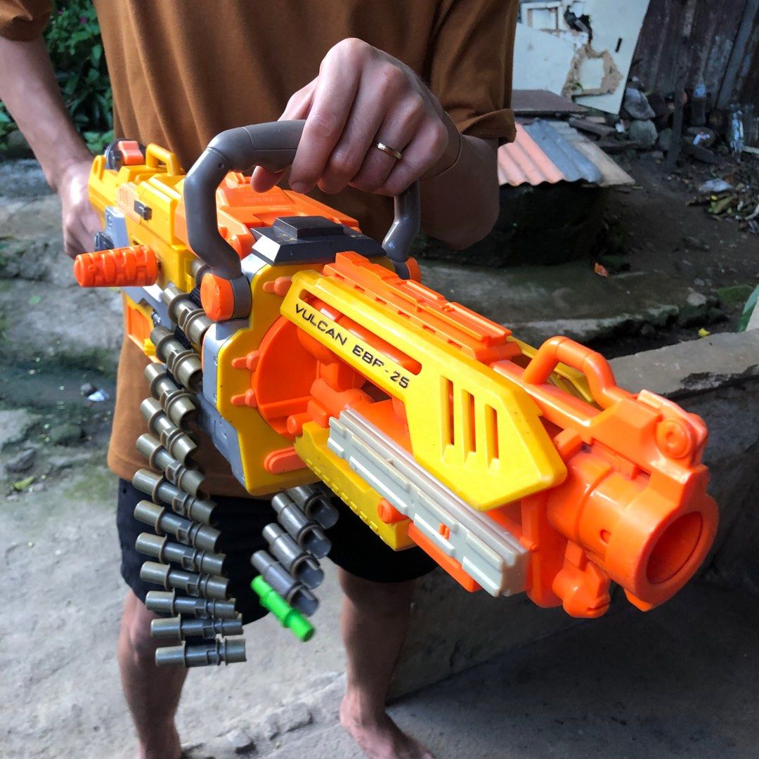 Nerf Gun Vulcan EBP-25, Hobbies & Toys, Toys & Games on Carousell