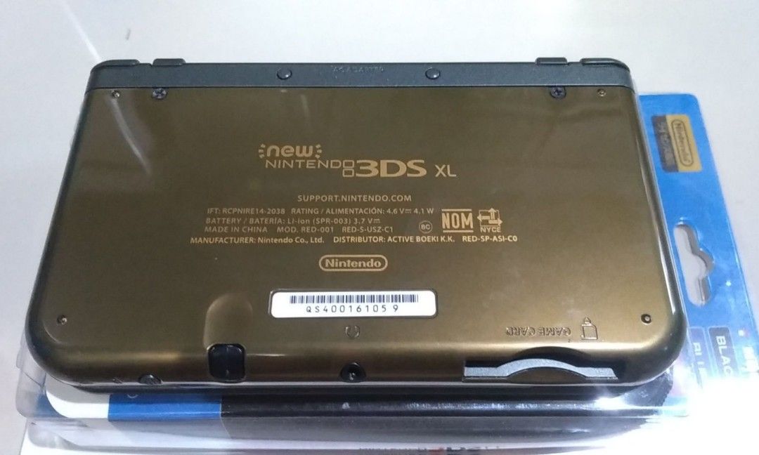 New Nintendo 3DS XL Hyrule Limited Edition 128GB Memory, Video Gaming ...