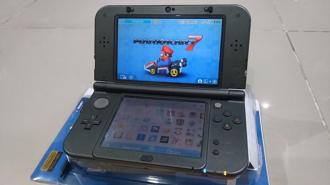 New Nintendo 3DS XL Hyrule Limited Edition 128GB Memory, Video Gaming ...