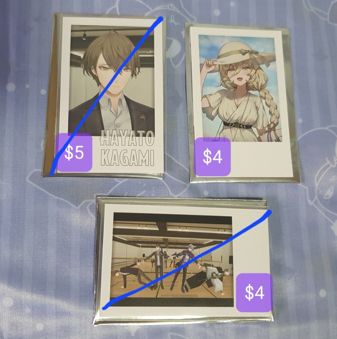 Nijisanji JP Cheki, Hobbies & Toys, Memorabilia & Collectibles, J-pop ...