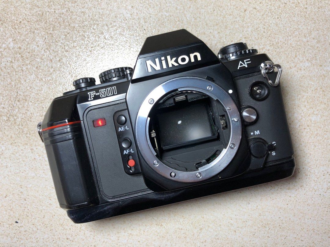 Nikon F-501 AF F501, Photography, Cameras on Carousell