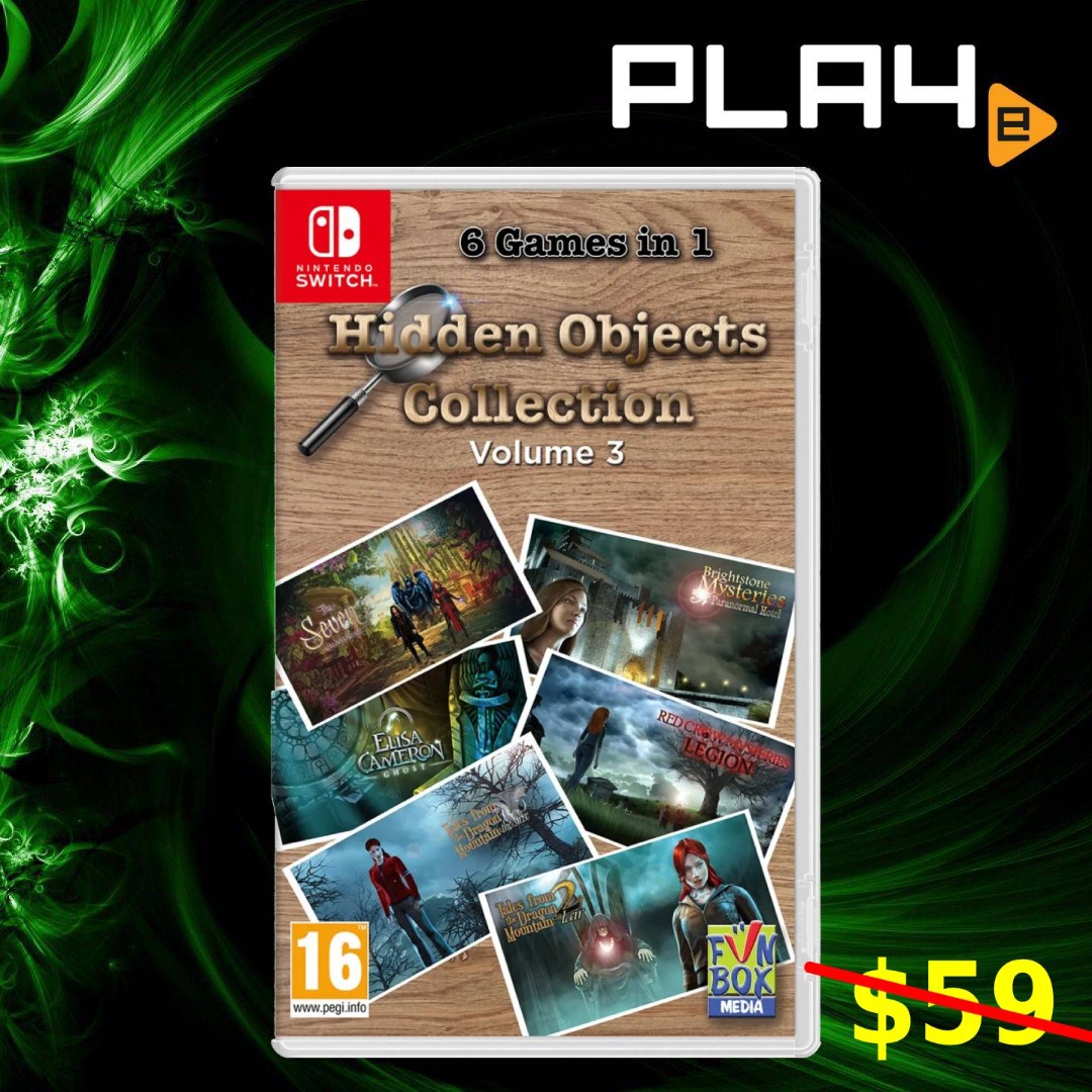 Nintendo Switch Hidden Objects Collection Volume 3 (EU) (2462327) Brand ...