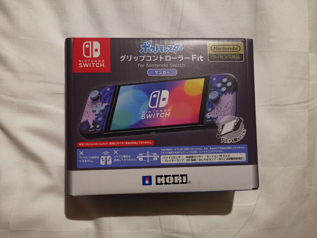 Nintendo Switch Special Pokemon Gengar Grip Controller Fit Licensed ...