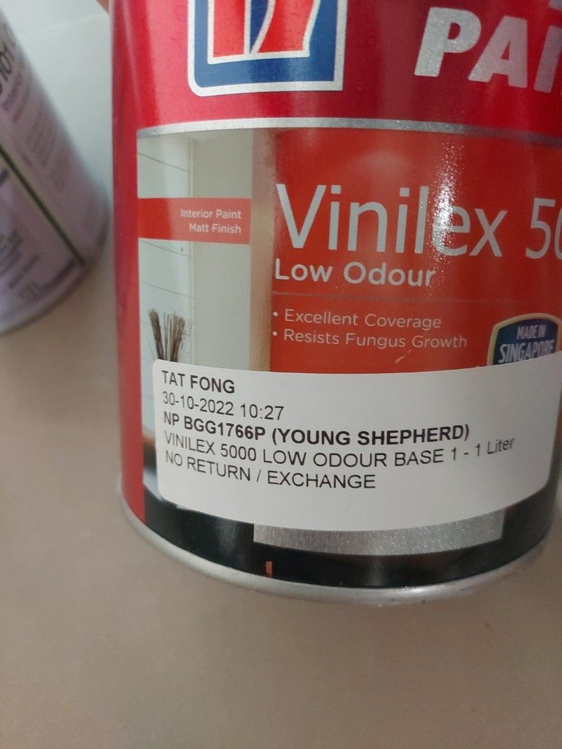 Nippon Ash White Jotun, Furniture & Home Living, Home Improvement ...