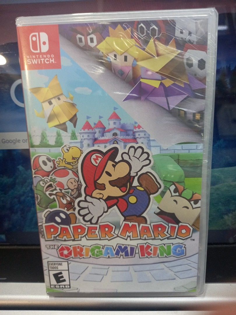 NS PAPER MARIO THE ORIGAMI KING, Video Gaming, Video Games, Nintendo on ...