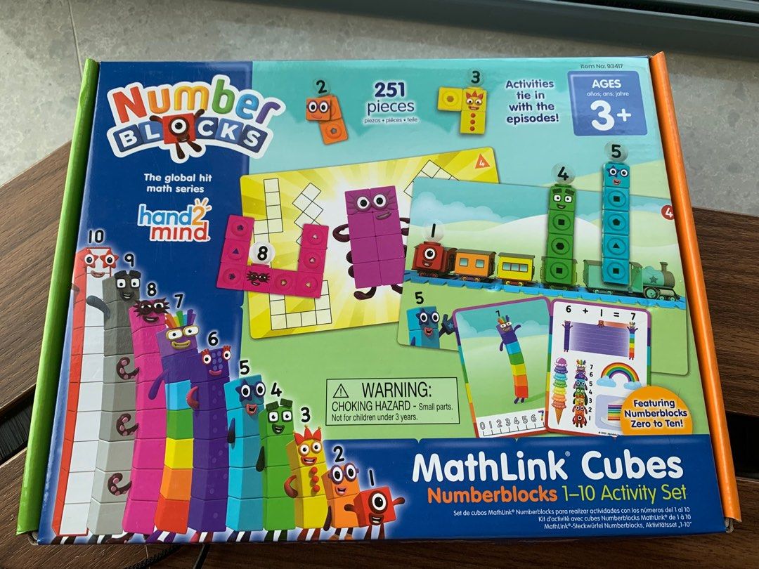 Numberblock Mathlink Cube 興趣及遊戲 玩具 And 遊戲類 Carousell