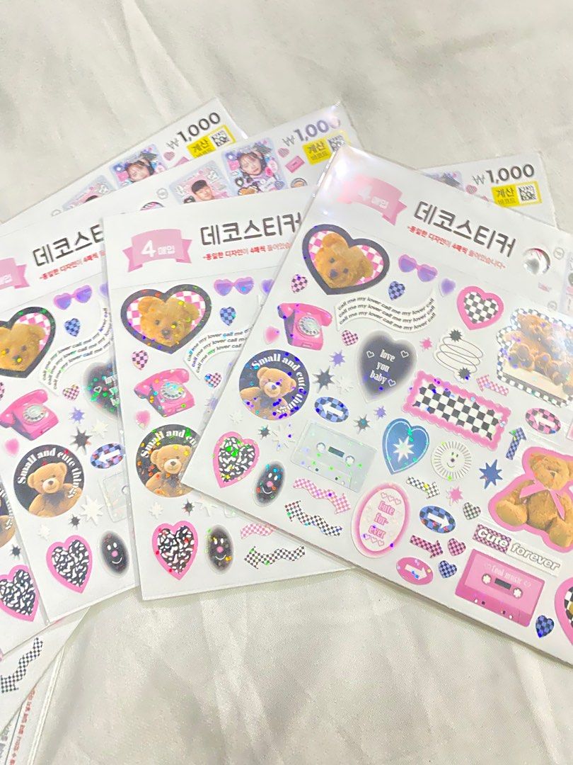 official korea daiso stickers!, Hobbies & Toys, Memorabilia ...
