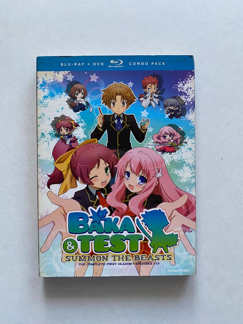 Original Anime DVD & Blu Ray : Baka & Test (Season 1), Hobbies & Toys ...