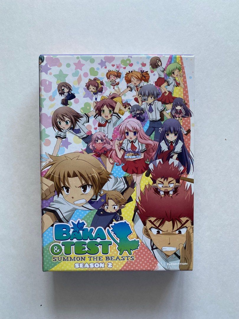 Original Anime DVD & Blu Ray : Baka & Test Summon the Beast (Season 2 ...