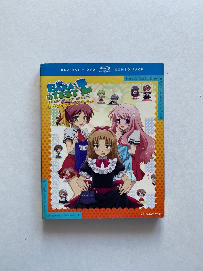 Original Anime DVD & Blu Ray : Baka & Test (OVA Special Collection ...