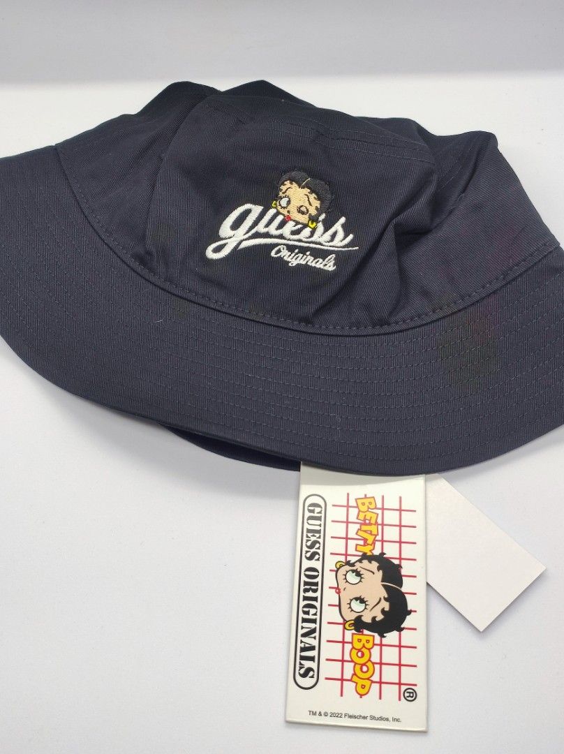 Original Guess x Betty Boop Bucket Hat, Women's Fashion, Watches ...