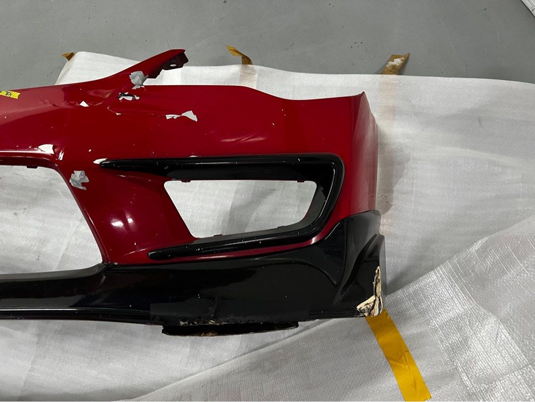 Original Honda Civic Type R Fd2R front bumper with Js Racing Lips and ...