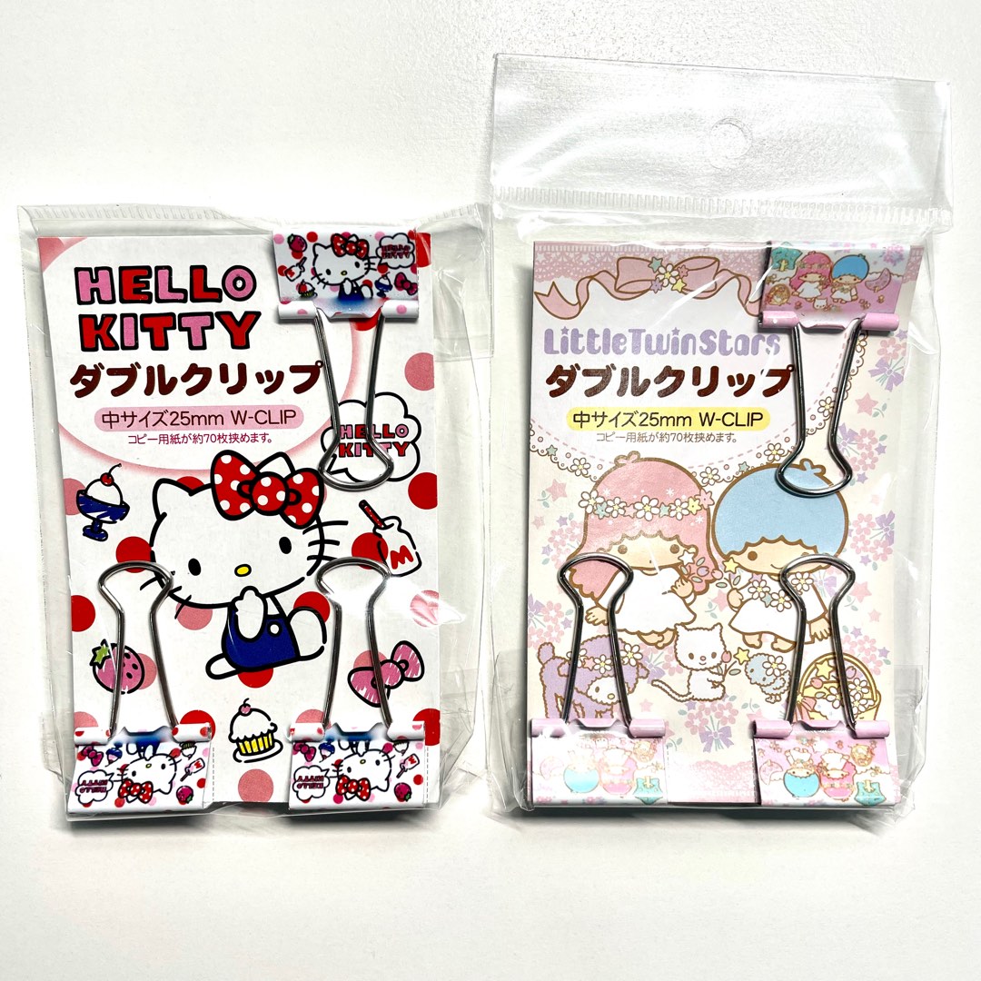 Original Sanrio paper Clips from Japan, Hobbies & Toys, Stationery ...