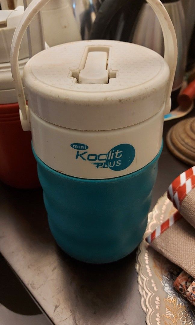 Orocan Mini Koolit teal water jug, Furniture & Home Living, Kitchenware ...