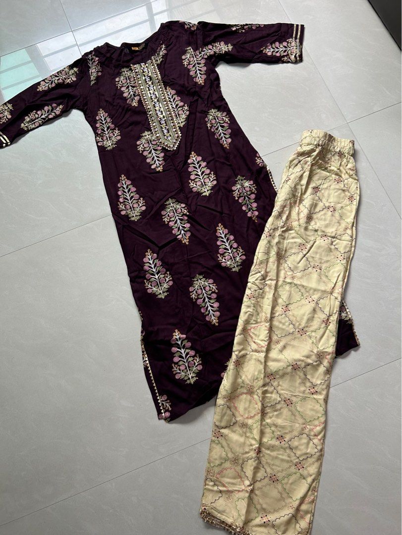 Panjabi suit, Women's Fashion, Dresses & Sets, Traditional & Ethnic ...