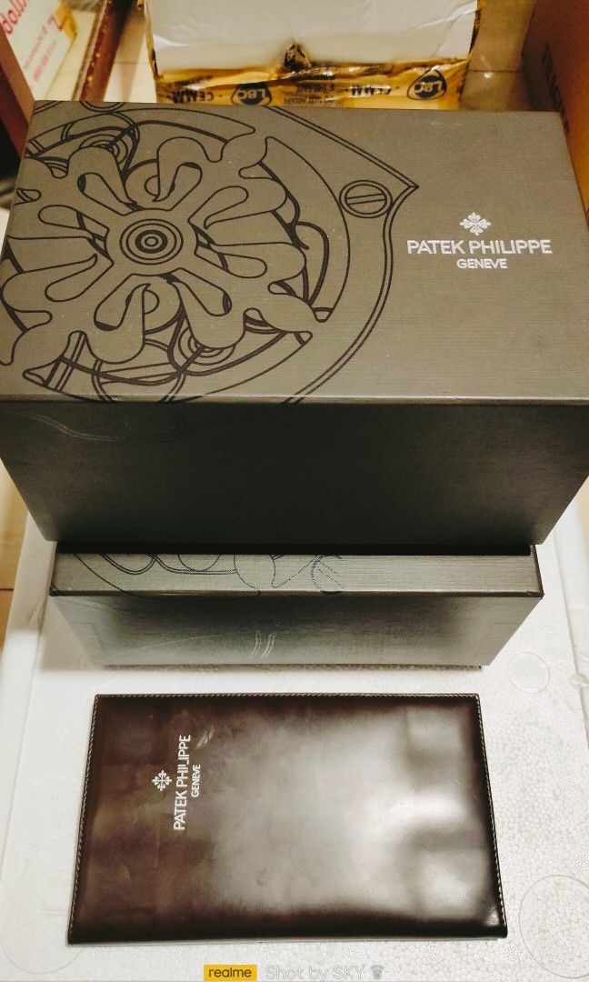 Patek box AUTHENTIC Nautilus aquanaut, Luxury, Accessories on Carousell