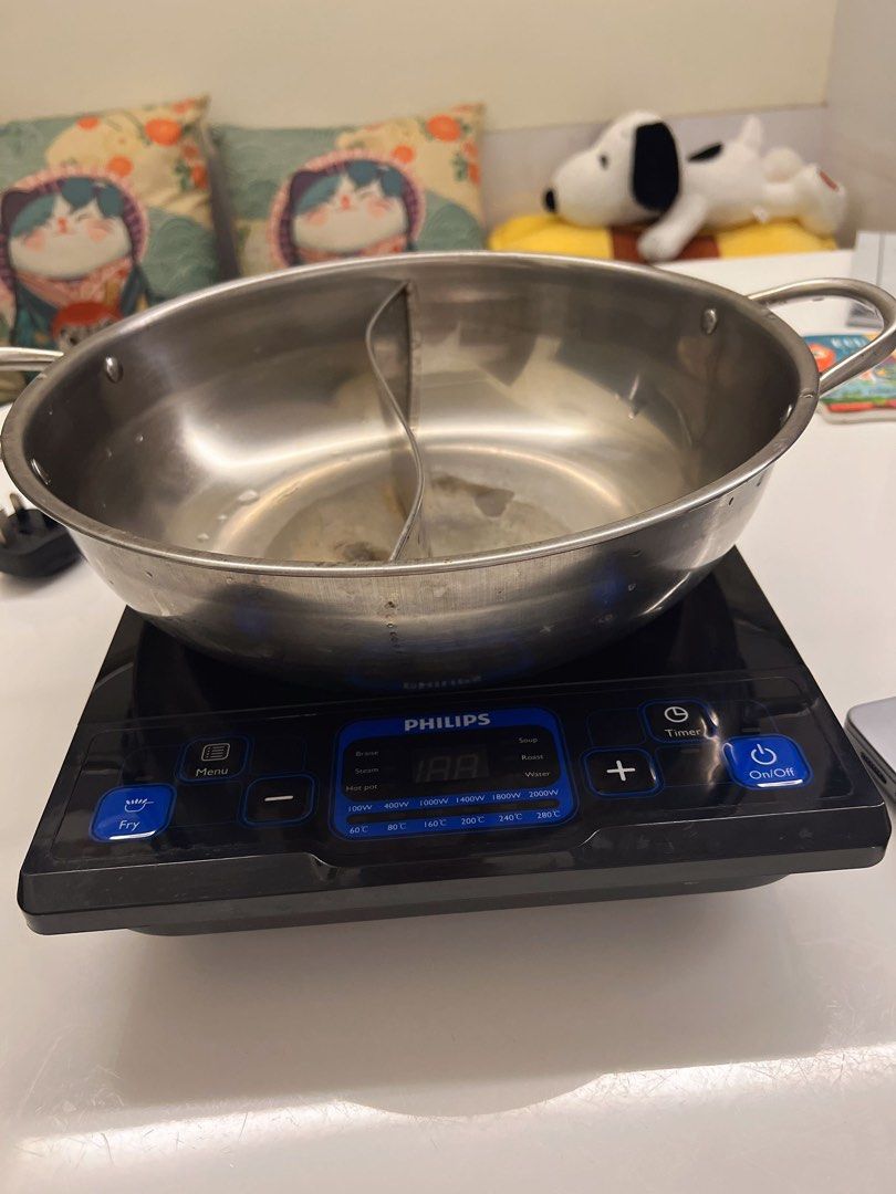 Philips HD4921/62 Induction Cooker with Yuanyan hot pot, TV & Home ...