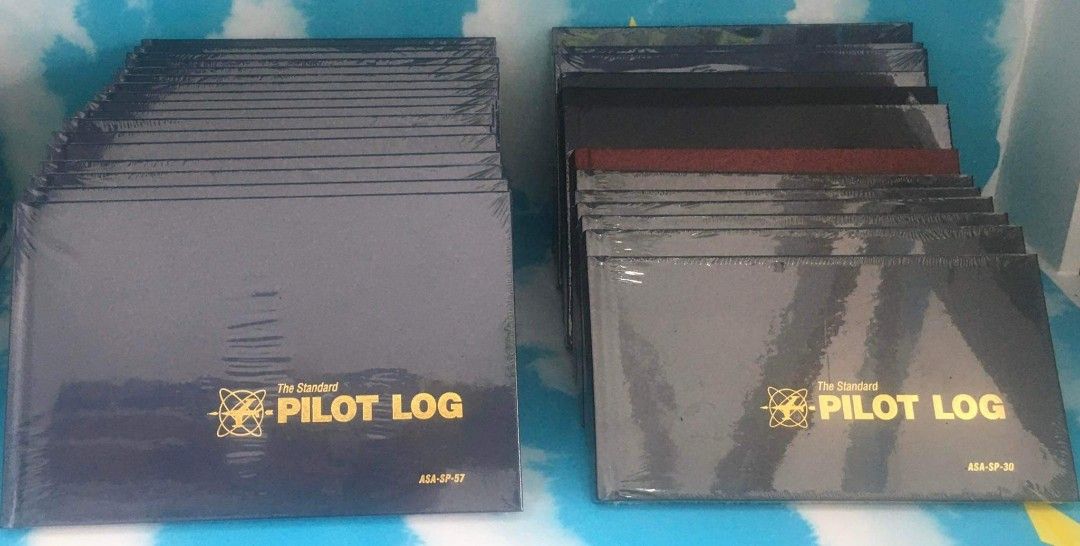 Pilot logbook, Hobbies & Toys, Stationary & Craft, Stationery & School ...