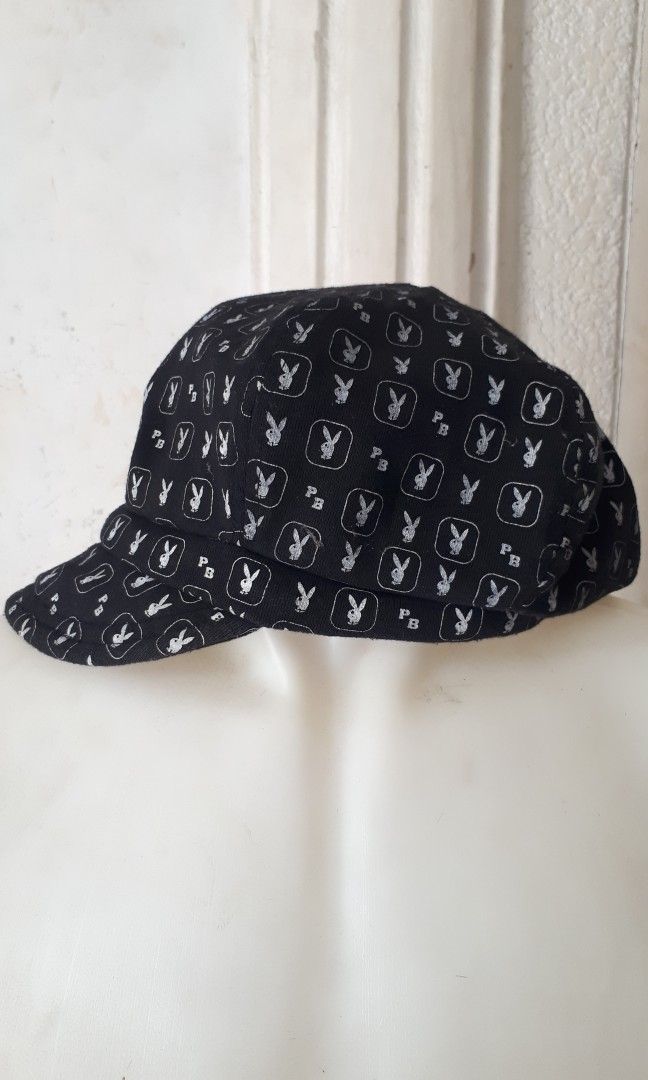 PLAYBOY "Hobo" Cap, Fesyen Pria, Aksesoris, Topi di Carousell