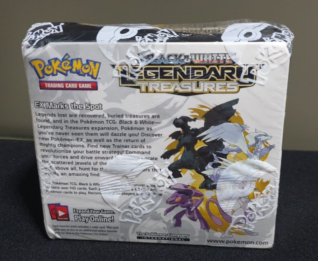 Pokemon Black and white legendary treasures booster box., Hobbies & Toys, Memorabilia ...