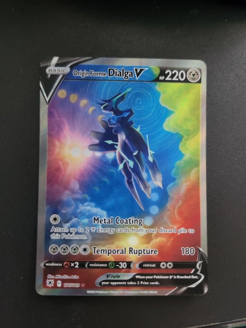 Pokemon Dialga V AA, Hobbies & Toys, Toys & Games on Carousell