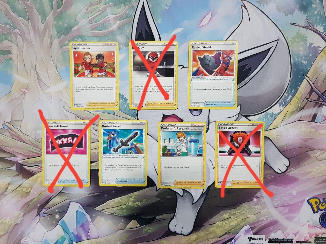 Pokemon TCG Trainer Support Card, Hobbies & Toys, Toys & Games on Carousell