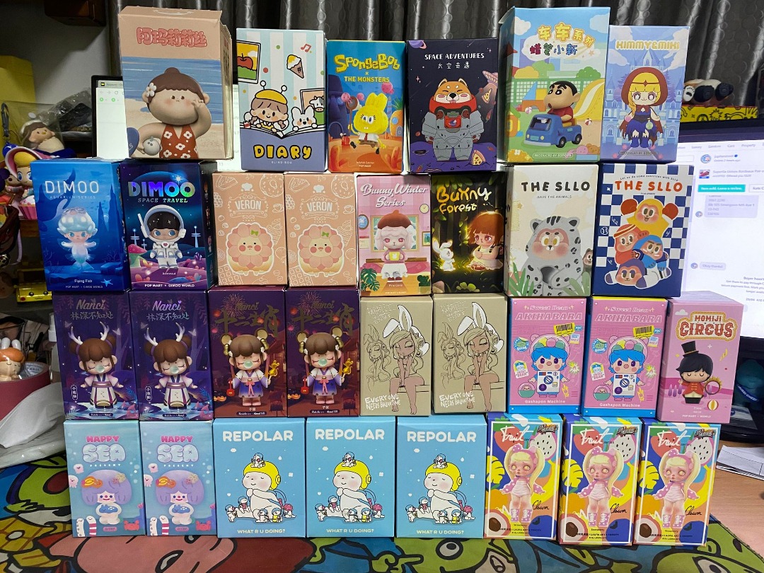 Popmart blindboxes super deals + other brands, Hobbies & Toys, Toys ...