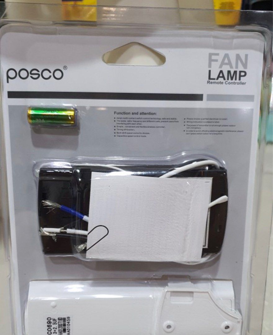 Posco Universal Remote Control for Ceiling Fan, TV & Home Appliances ...