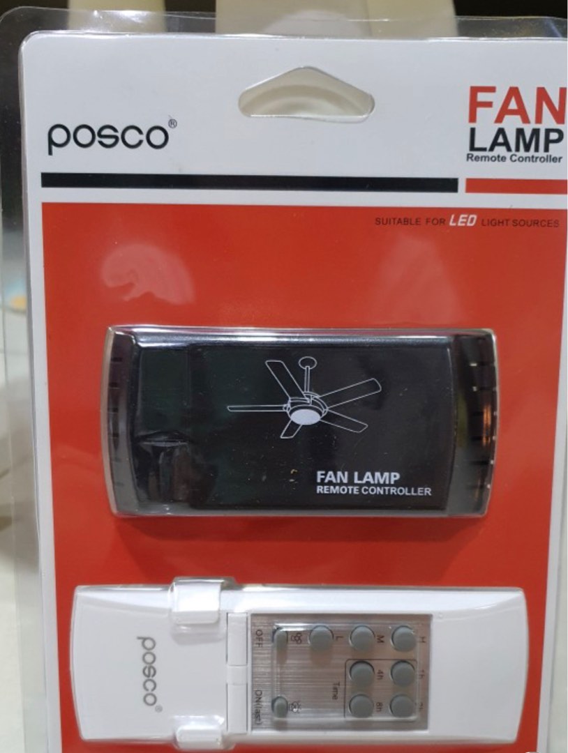 Posco Universal Remote Control for Ceiling Fan, TV & Home Appliances ...