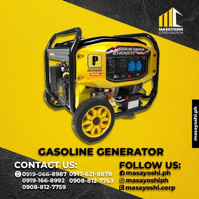 Powerhouse Gasoline Generator | PWH8500E | Gasoline Generator ...