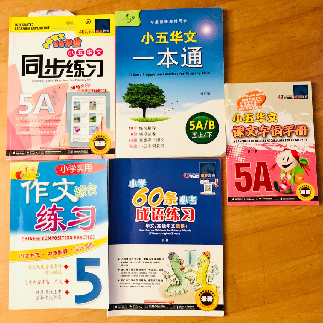 Primary 5 Chinese Assessment Books, Hobbies & Toys, Books & Magazines ...