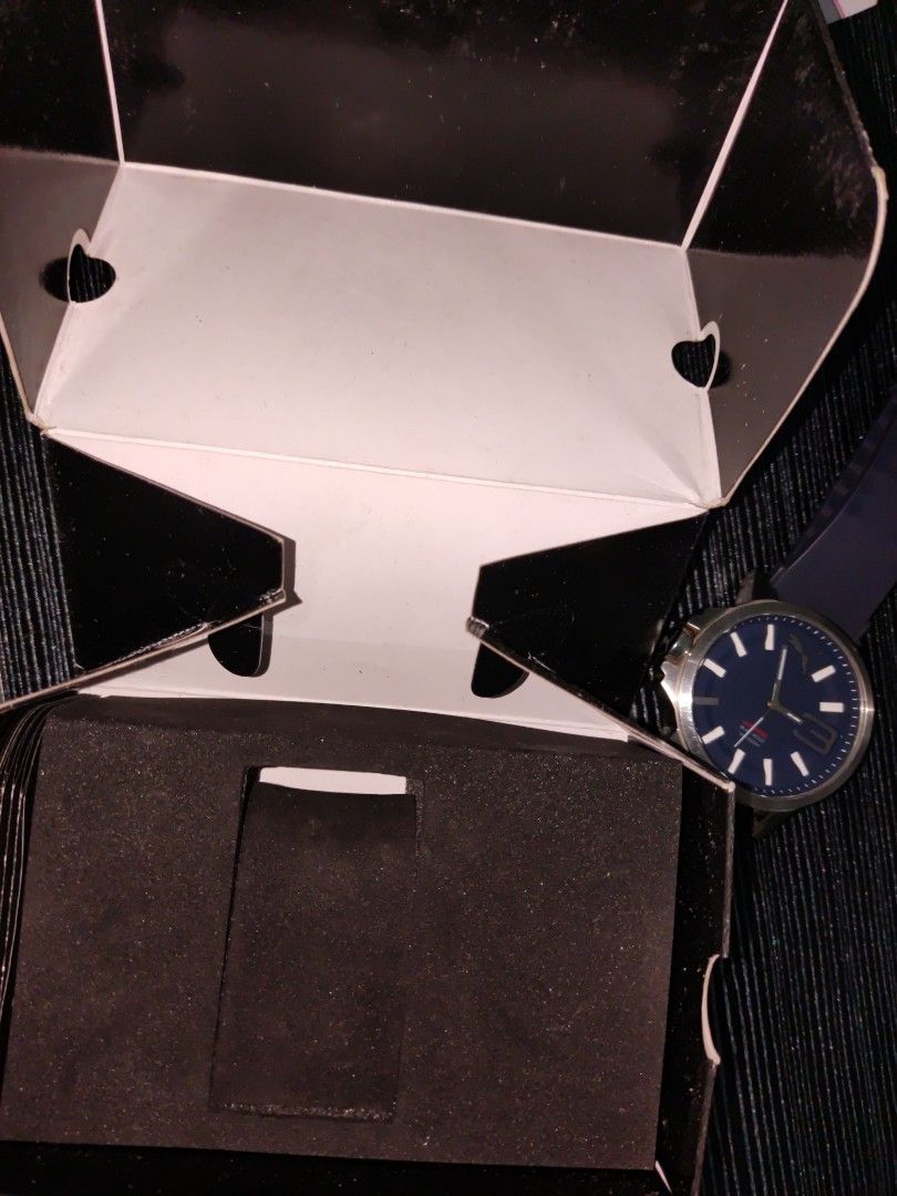 Puma Watch (Ultrasize) - Stainless Steel and Water Resistant (10 ATM ...