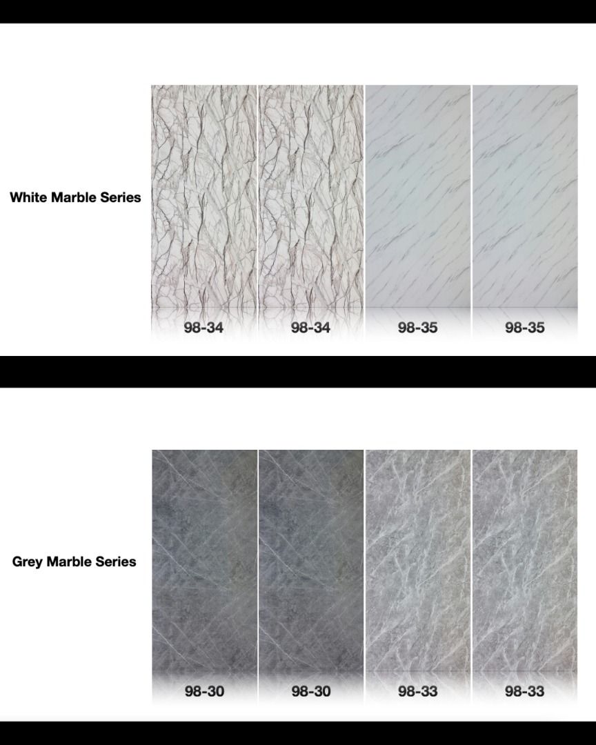 PVC MARBLE WALL DECORATIVE PANEL | WATERPROOF | HEAT and HIGH SCRATCH ...