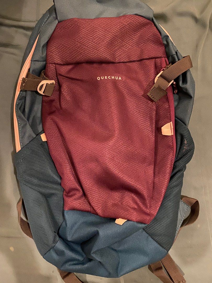 Quechua Dark Purple, Men's Fashion, Bags, Backpacks on Carousell